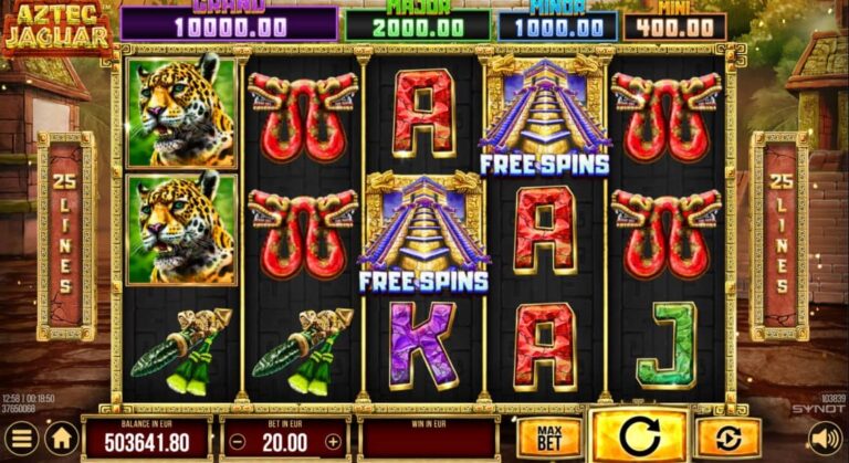 Aztec Jaguar Slot Review: Play Synot Games’ Aztec Jaguar Online